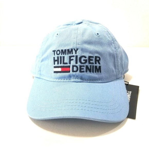 Tommy Hilfiger | Accessories | Tommy Hilfiger Mens With Logo Cotton Cap ...